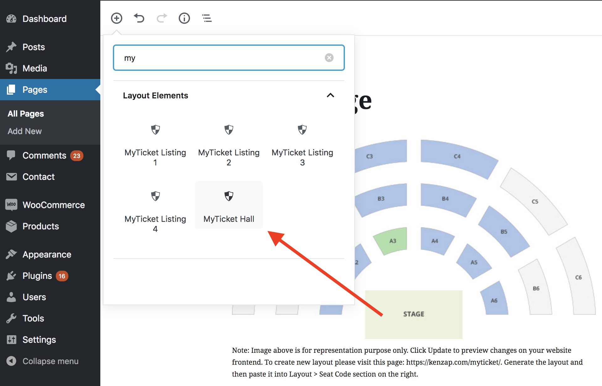 Mapping Seats for Concert Reservations in WordPress [MyTicket Events Plugin] – Kenzap Blog